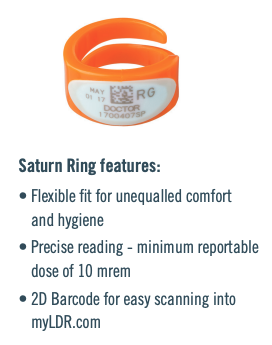Saturn Ring, Extremity - Dosimetry Badges | LANDAUER
